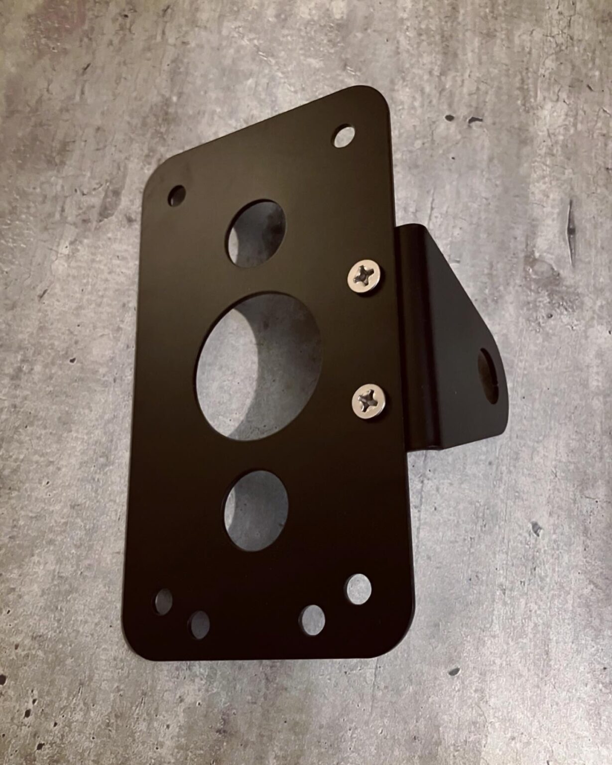 lateral-license-plate motorcycle - school of cool