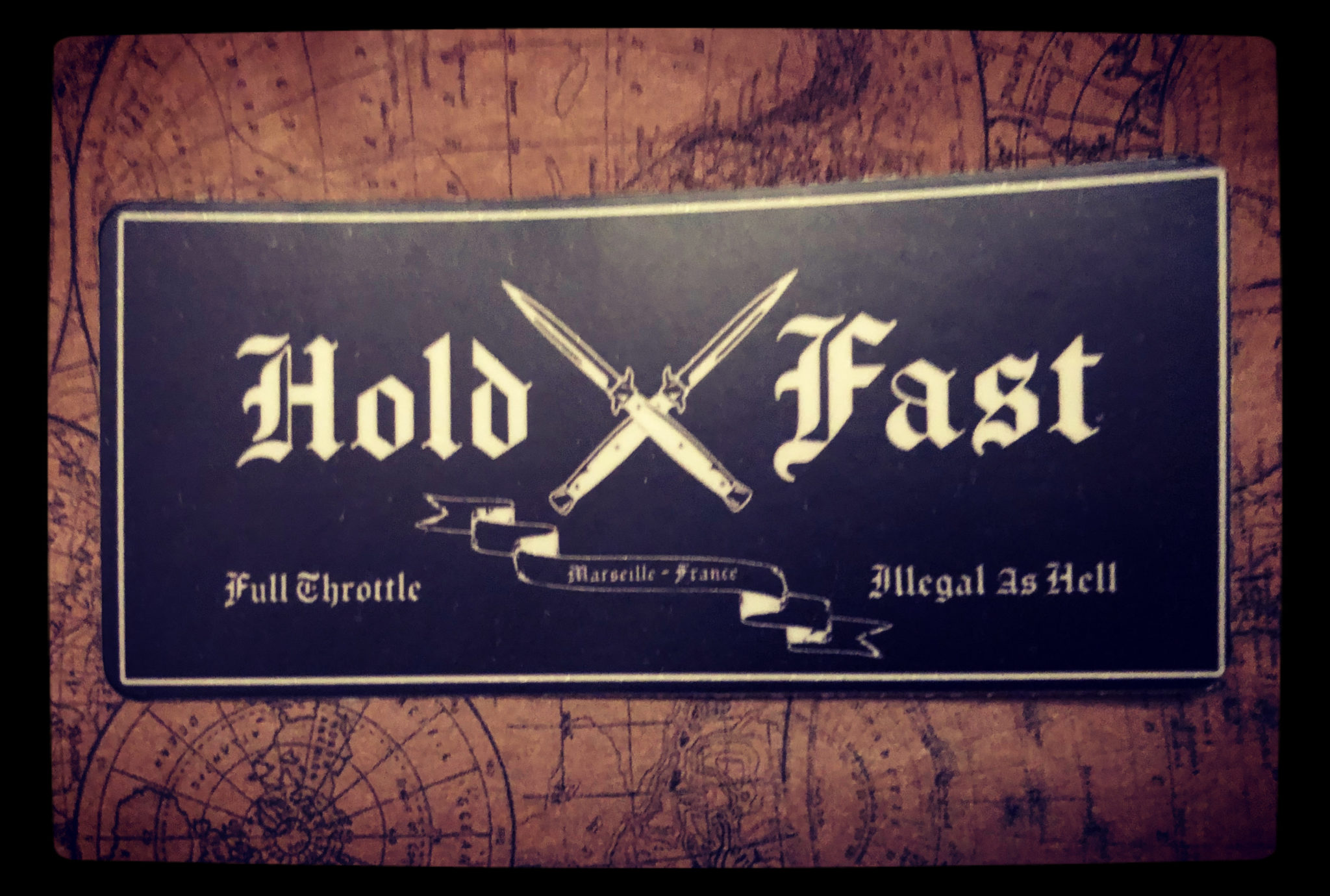 HOLD-FAST Sticker HOLD FAST - BLACK&WHITE - school of cool