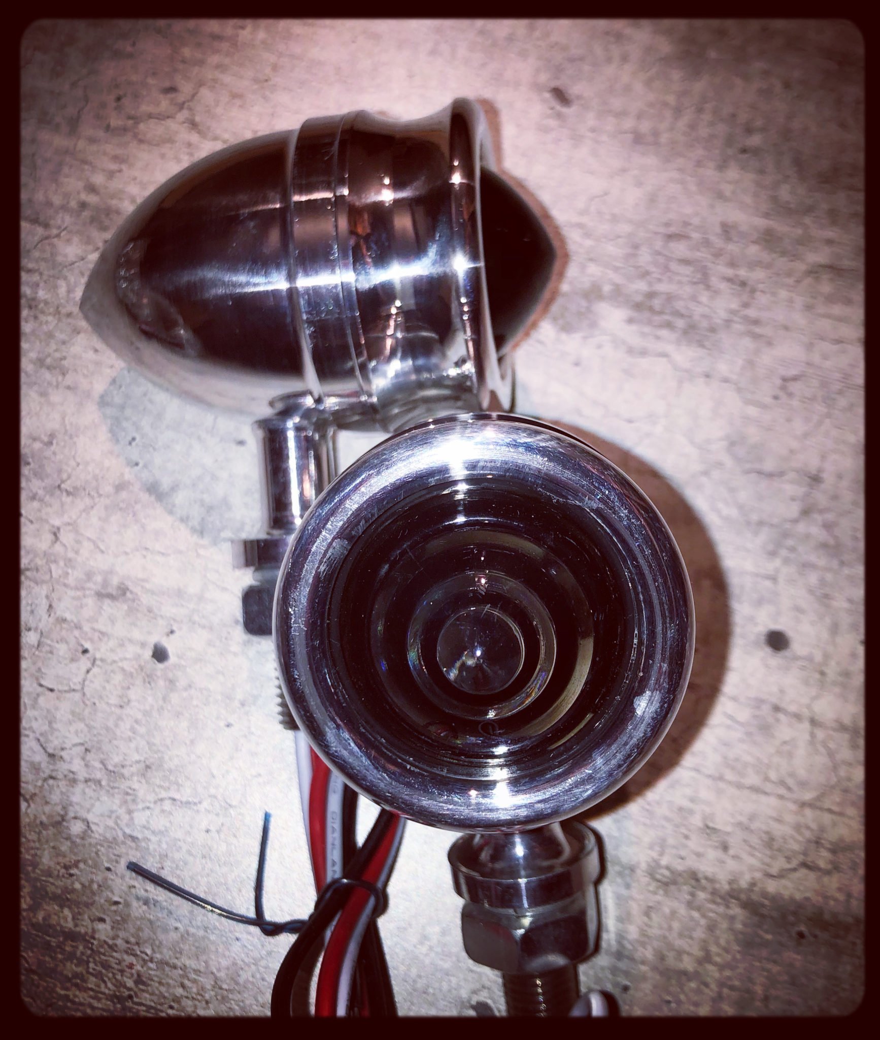 Motorcyles turn signals EDGE CUT VINTAGE